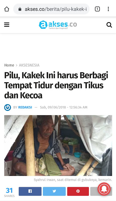 Contoh Tulisan Feature Pengalaman Manusiawi (Human Interest) - Pojokata