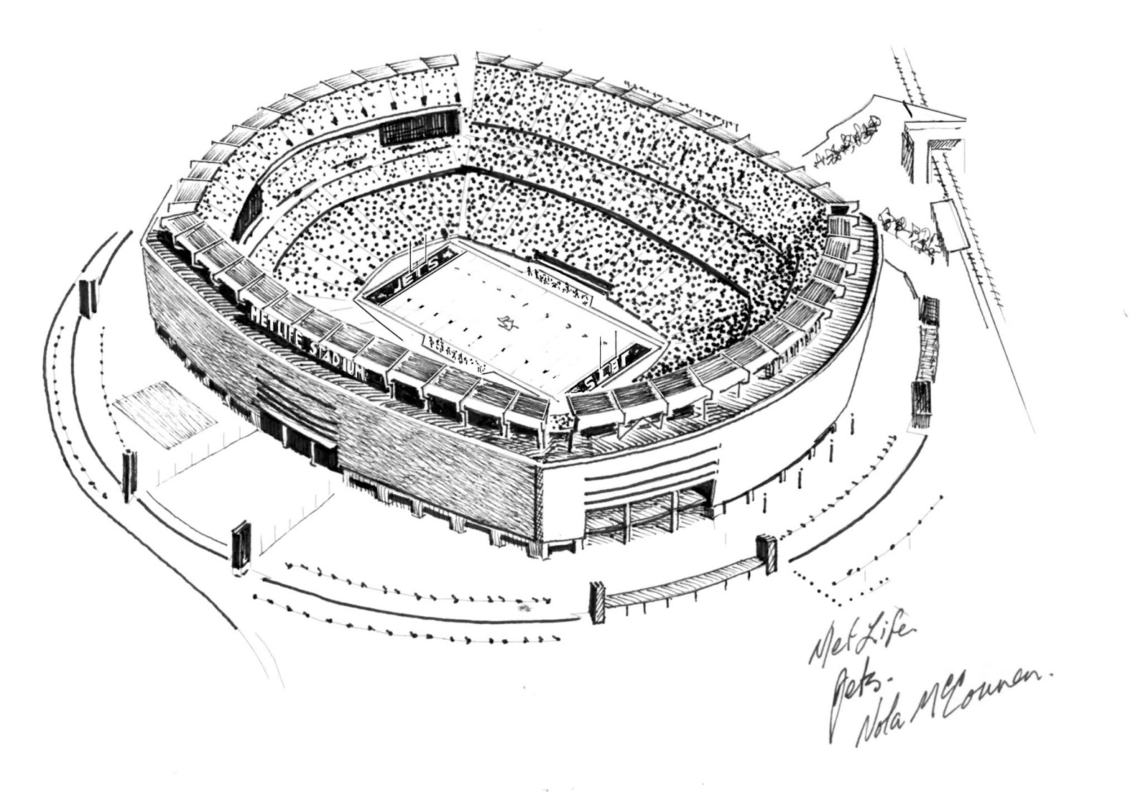 New York Jets - Home Stadiums | Heritage Uniforms and Jerseys and ...