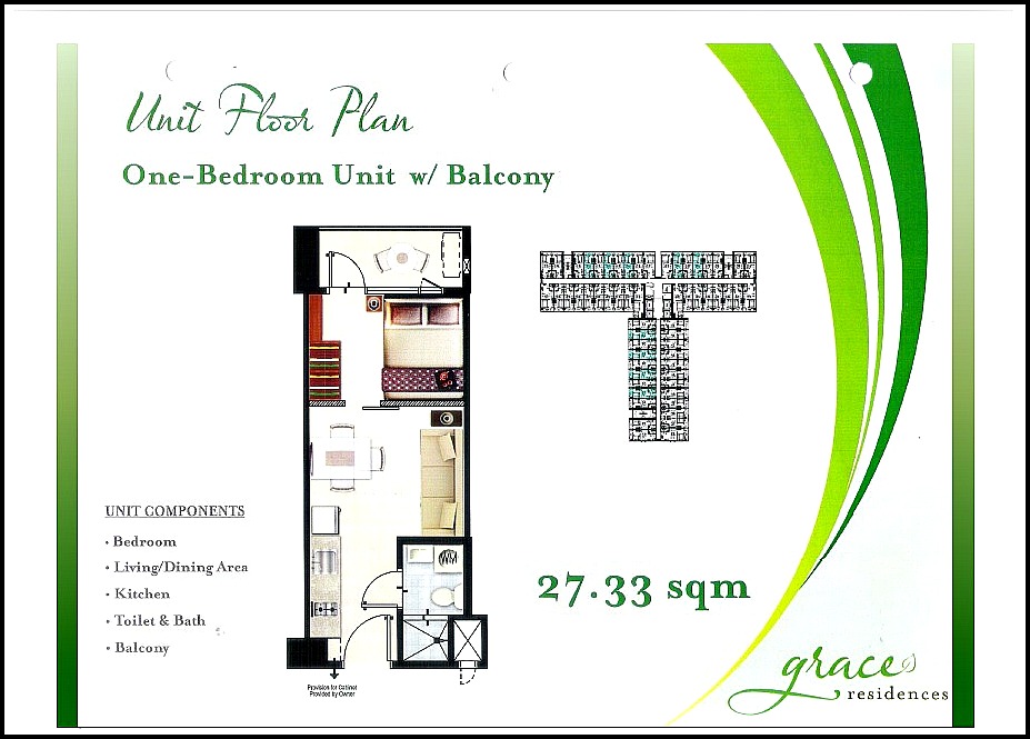 Grace Residences, SM Development Corp's Latest Project: Unit Floor Plan