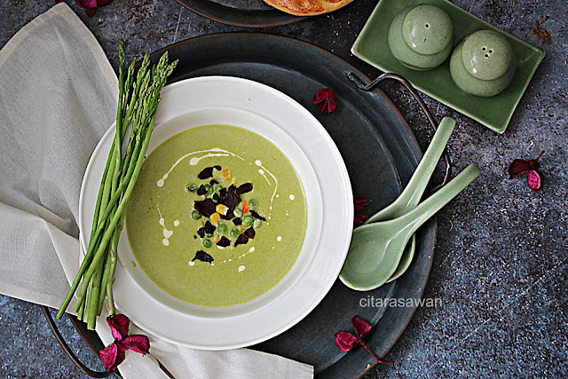 Sup Asparagus Berkrim ~ Resepi Terbaik