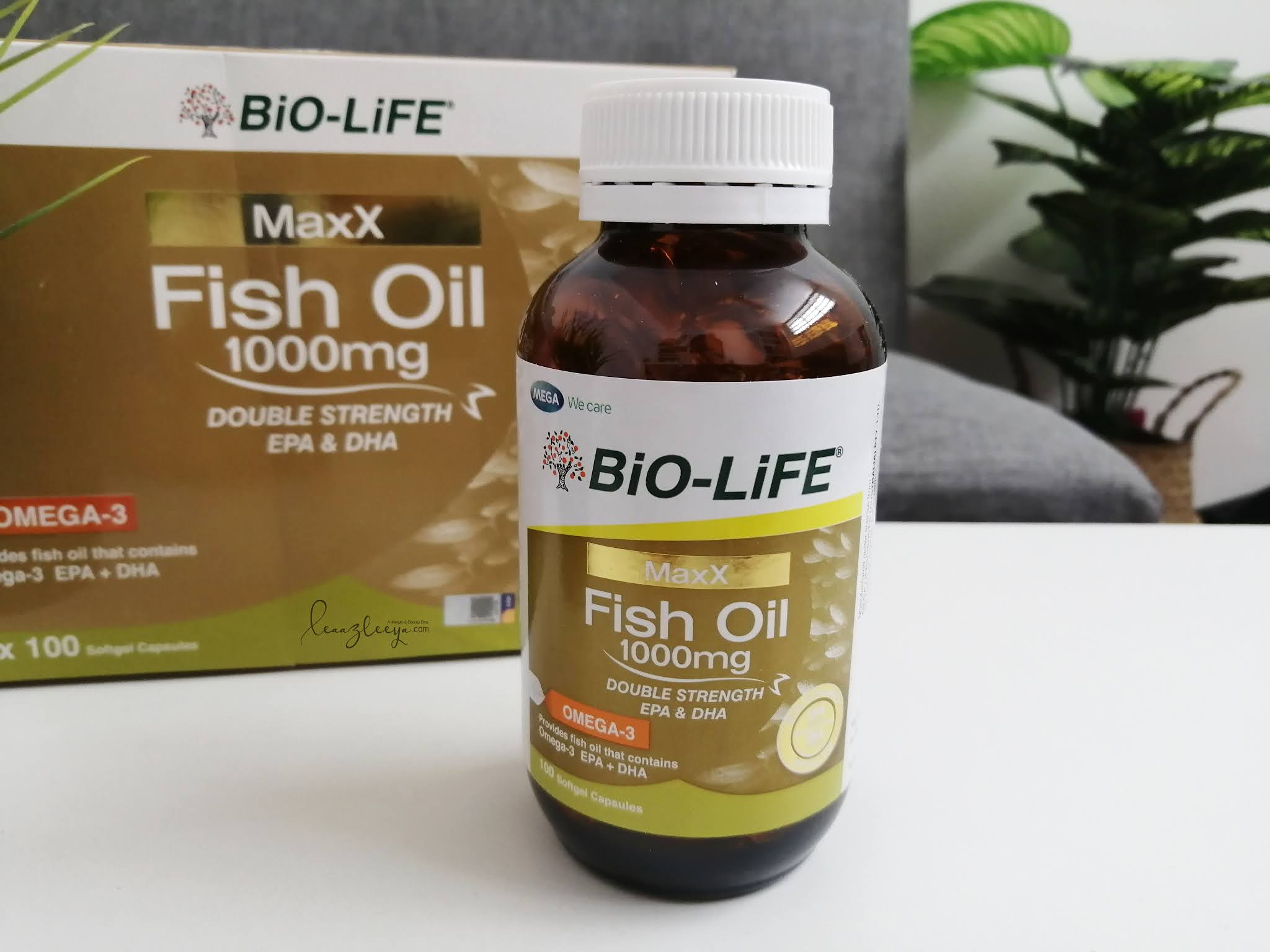 Blog Lea Azleeya: BiO-LiFE MaxX Fish Oil 1000mg Double Strength Baik ...
