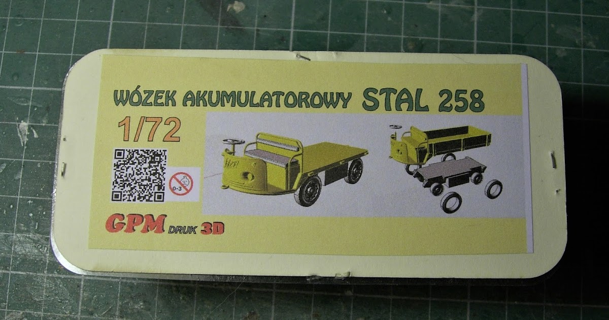 The Mad Hamster's Modelling: Inbox - GPM - Wózek akumulatorowy Stal-258 ...