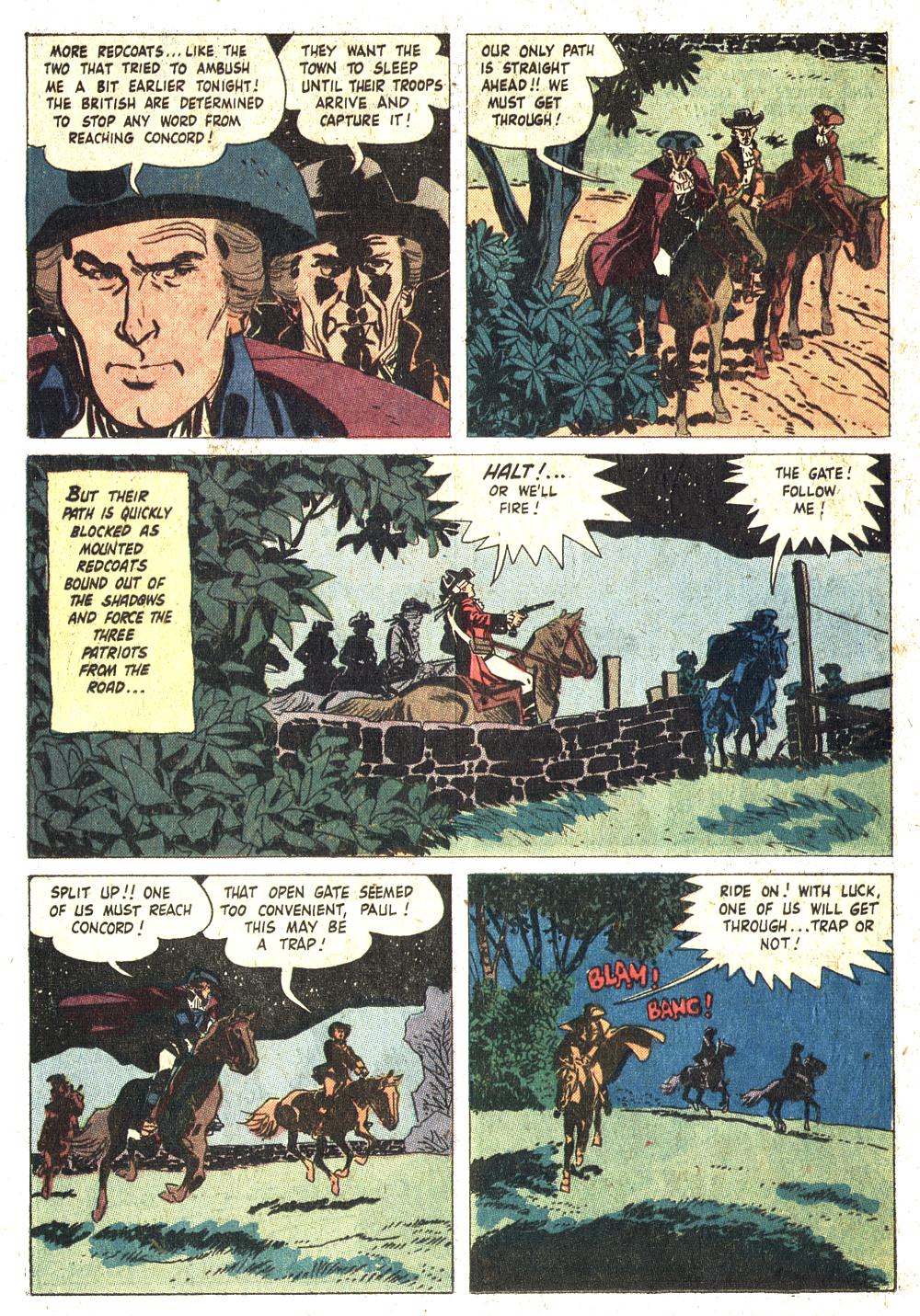 The ALEX TOTH archives: TOTH - FOUR COLOR COMICS 0822-Paul Revere's ...