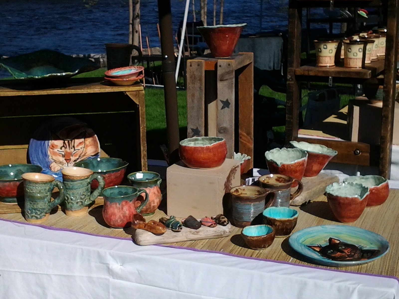 Perry Pottery: hand-made pottery: New Craft Show near Wellington August ...