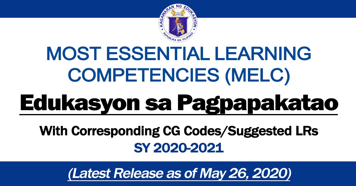 Most Essential Learning Competencies in ESP - Guro Tayo