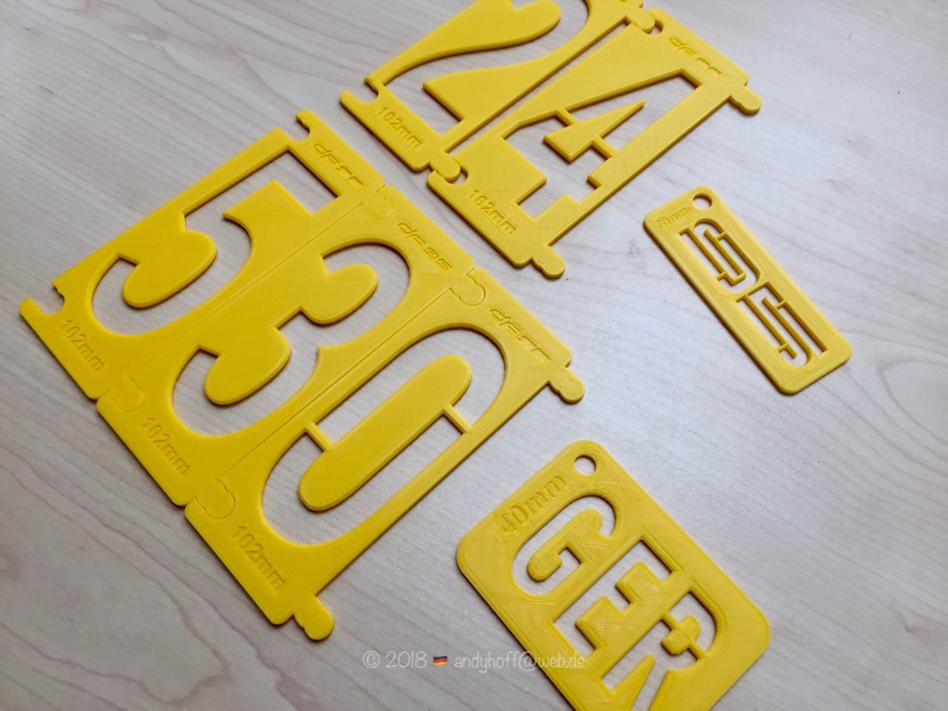 DragonFlite95-Germany: Beschriftungsschablonen für die DF95