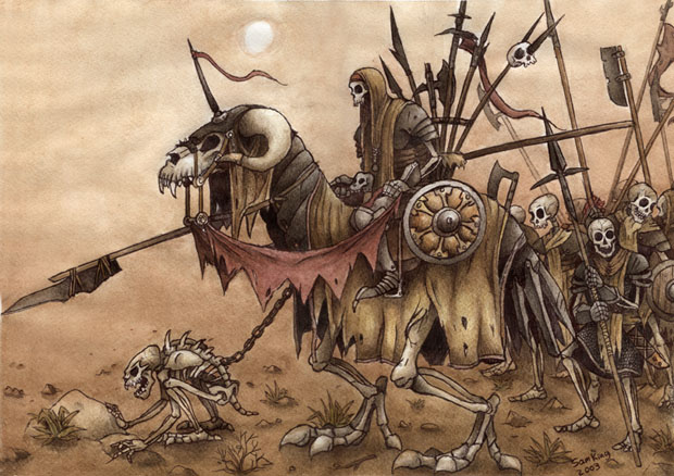 Oldhammer on a budget: Inspiring Undead Part 2