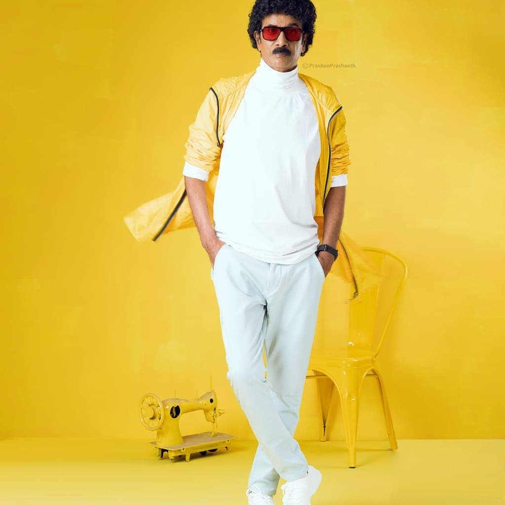 Director Manobala Viral Trendy Look Photoshoot | Minmini