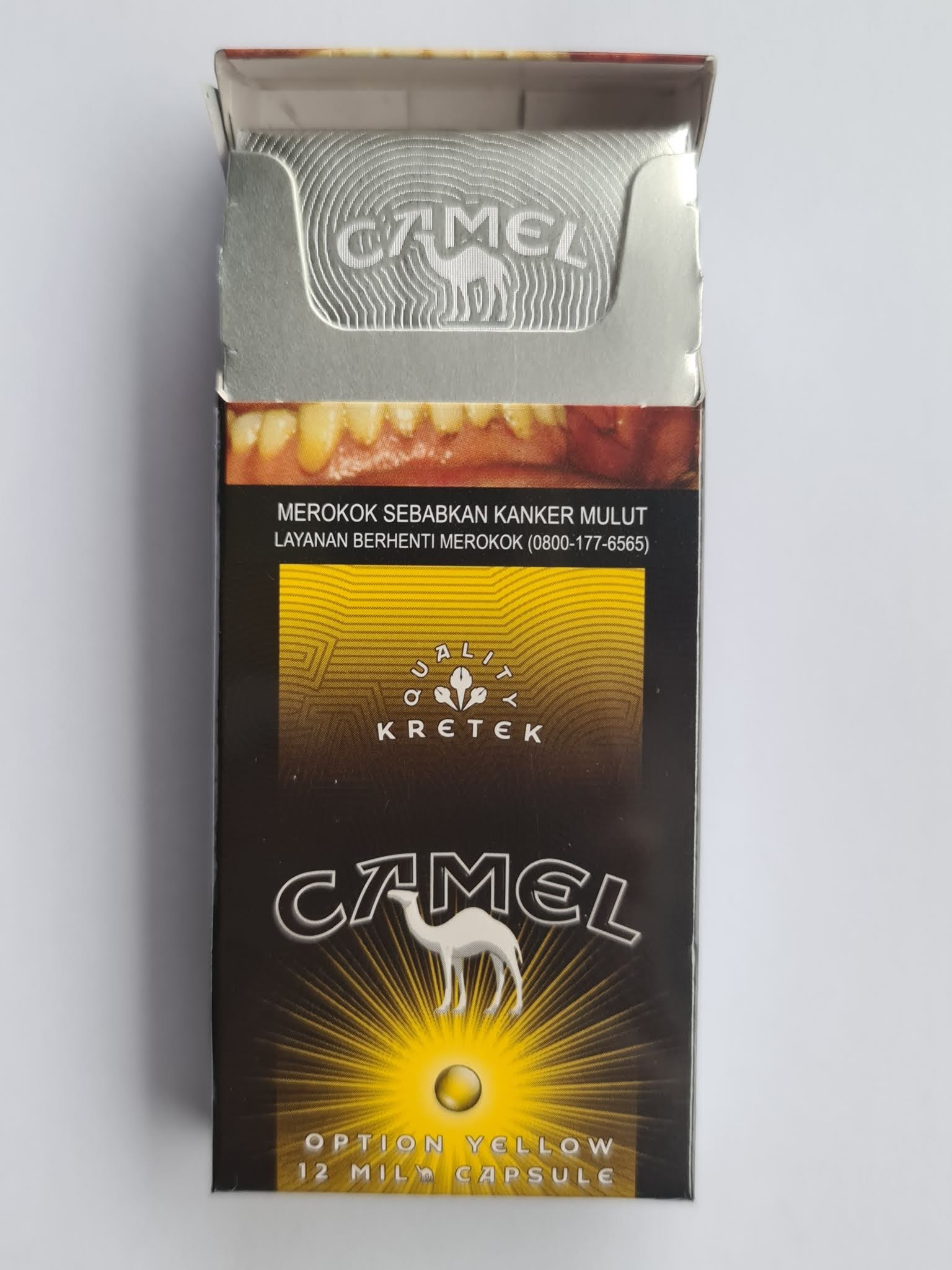 Camel Mild Option Yellow Kretek 12, SKM LTLN Pertama Di Indonesia ...