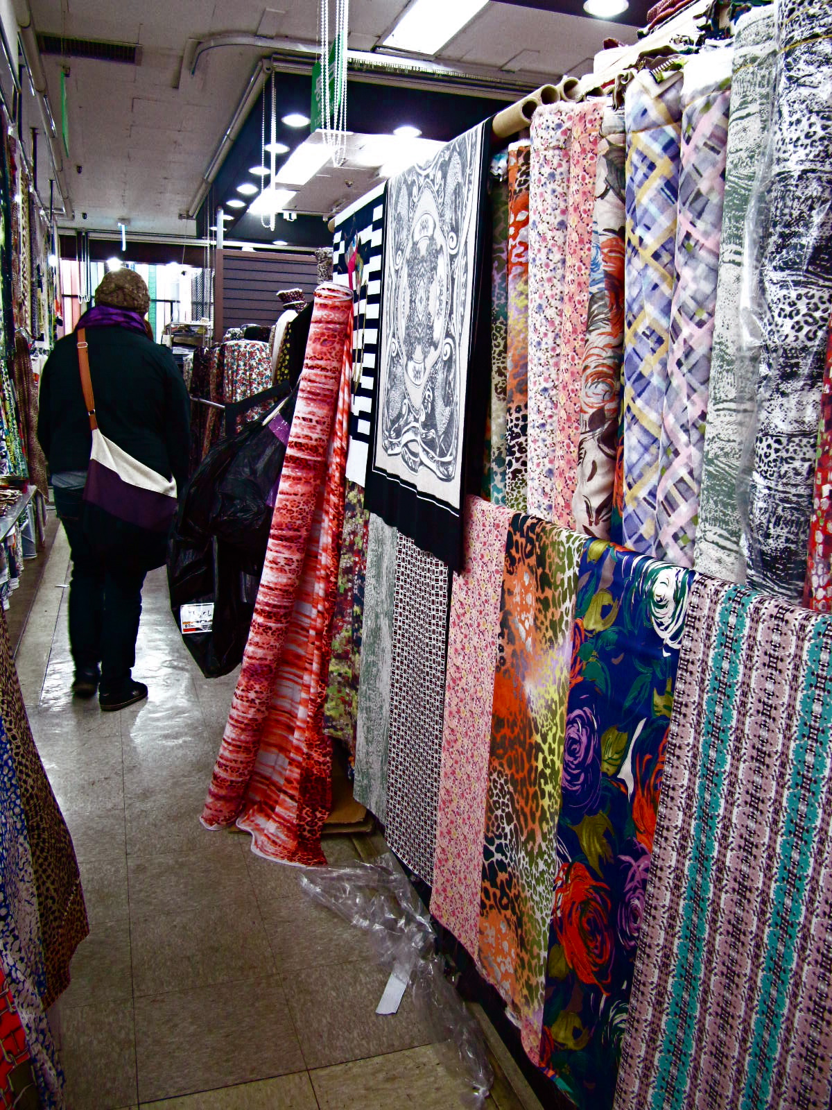 The View From Over Here: Dongdaemun Fabric Market