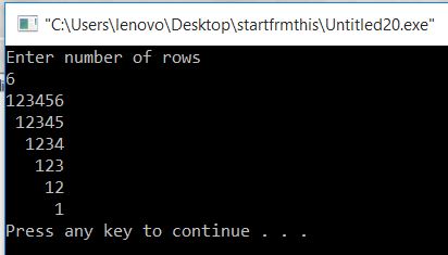 All C Programs: Miscellaneous Pattern Programs in C