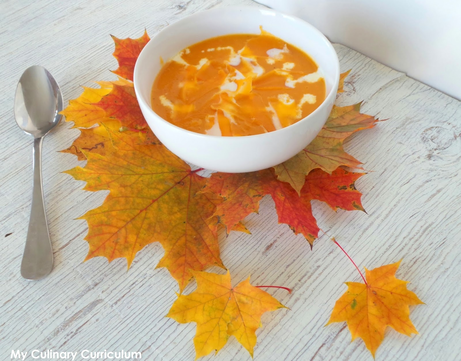 My Culinary Curriculum: Soupe de courge, carottes et mimolette (Pumpkin ...