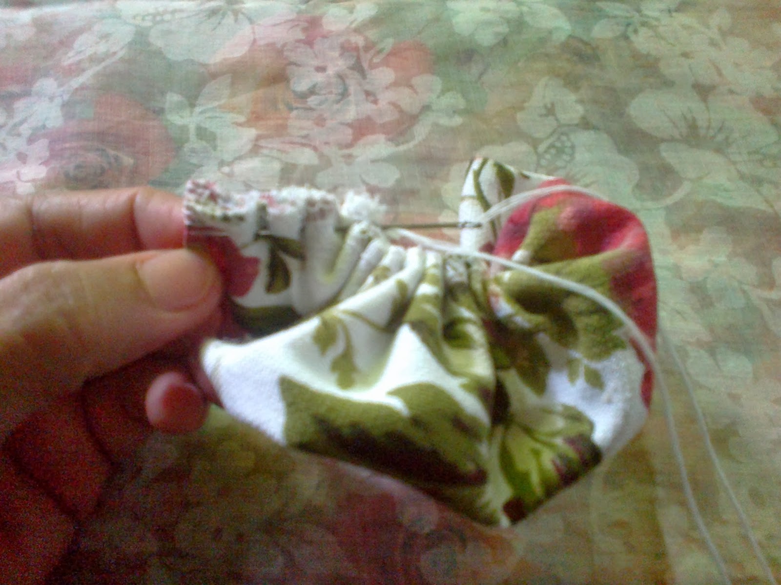 cik azz: Cara nak buat bunga menggunakan kain biasa, riben, organza dan ...