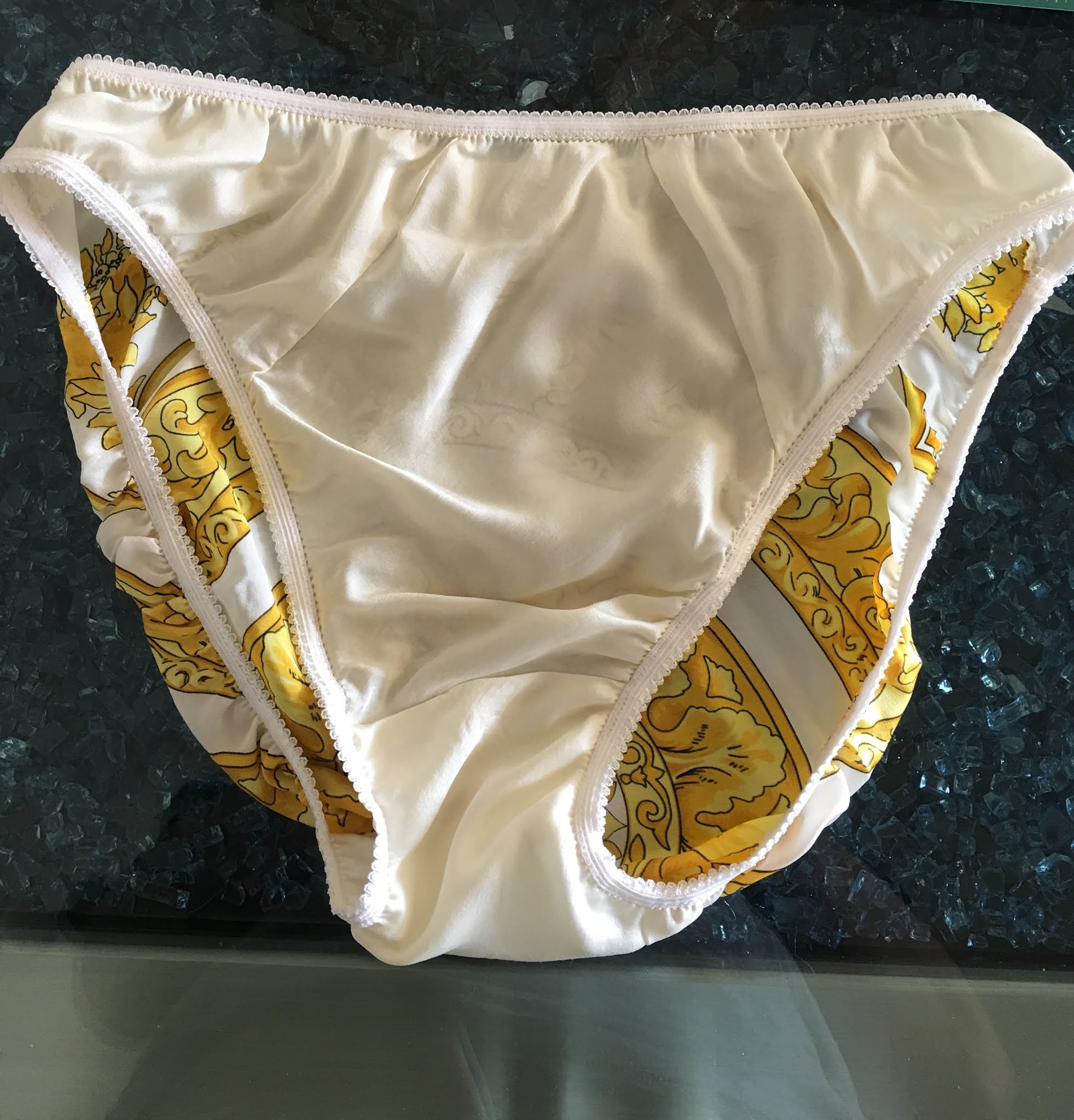 Adonising: Who else is binge watching The Daily Connoisseur? Silk underwear