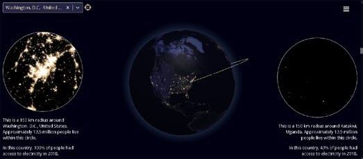 Maps Mania: Nightlights & Access to Electricity