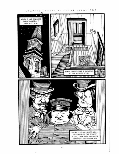 Tell-Tale Heart Comic Strip | The Tell-Tale Heart