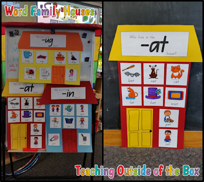 Teaching Outside of the Box...: Word Family Fun!