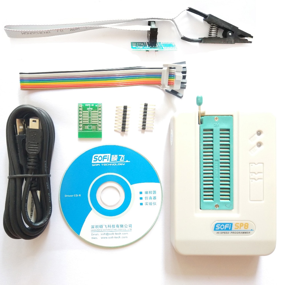 Programador y/o grabador de EEPROM, SPI, BIOSM BIN DRUM y ...