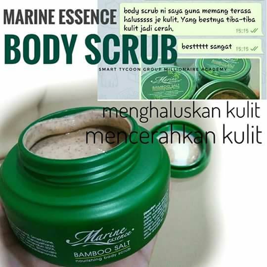 DIELA MUSTAFA: Body Scrub Garam Buluh