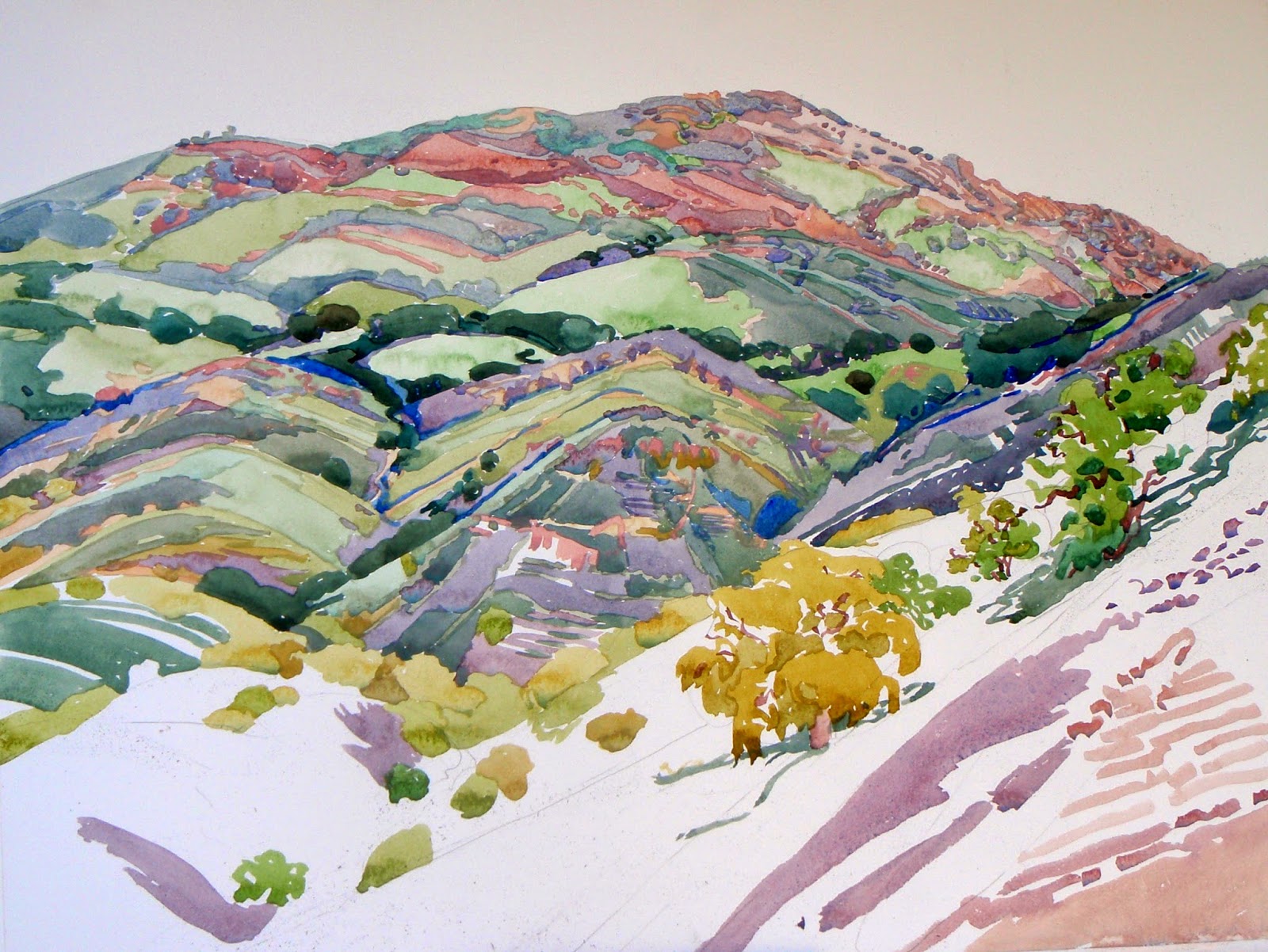 robin purcell california watercolors in the plein air tradition ...