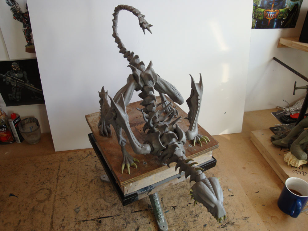Michael White Sculpting & Props: Crypt Monster Maquette