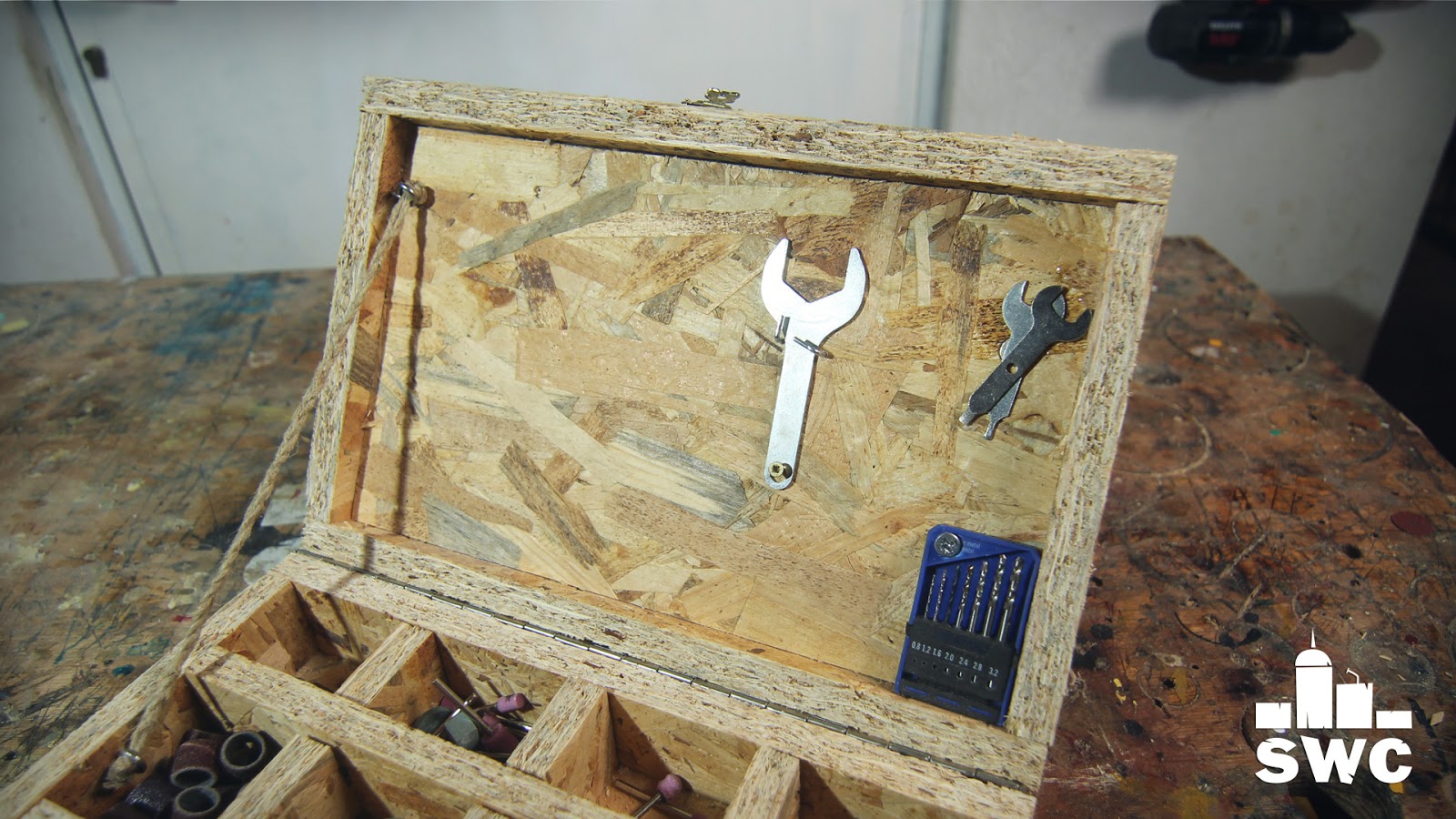 scrap wood city: Making a quick and dirty OSB storage box for my rotary ...