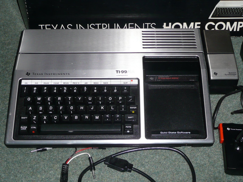 Retro Treasures: Boxed Texas Instruments TI-99/4A