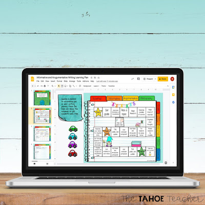 Digital Informative and Argumentative Writing Units | The Tahoe Teacher