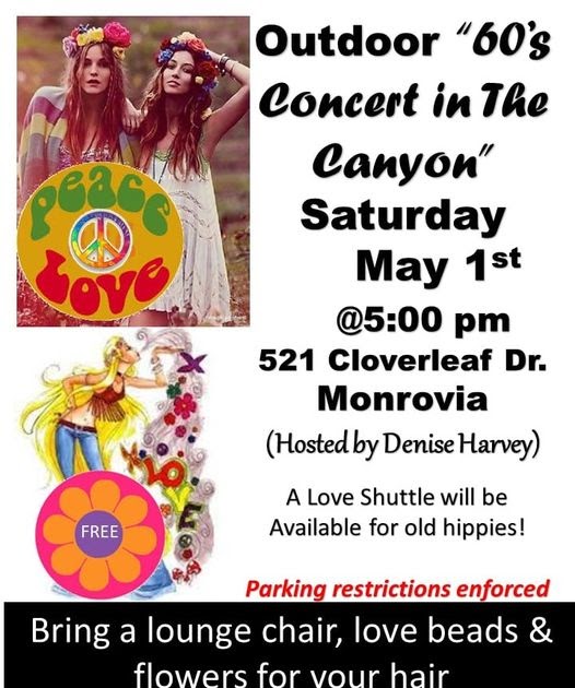 Monrovia Now: News and Comment about Monrovia, California: 60s Concert ...