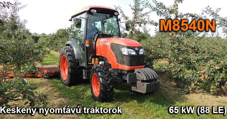 Kubota M8540N távírányítóval?!
