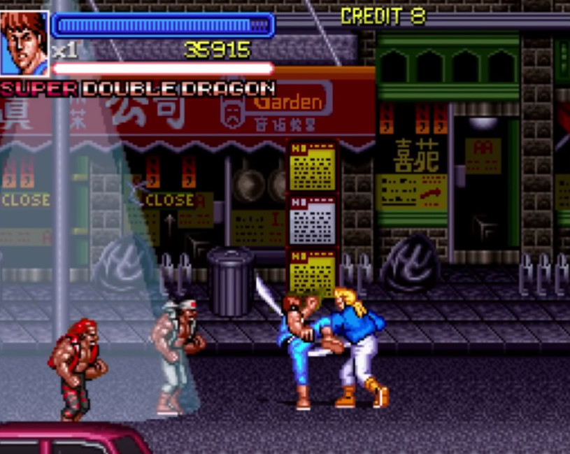 Ochogeek's Feelings: Game: Legend of The Double Dragon (OpenBor)