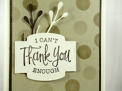 Personally Yours: Masculine Thank You Card