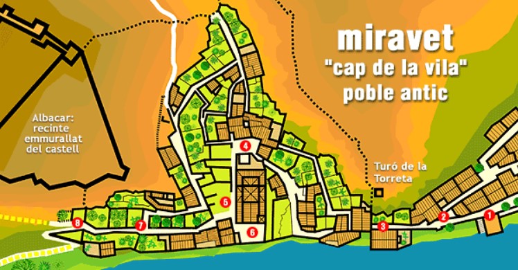 ArqueoLugares: MURÁBIT. Castillo. prox. Miravet. Tarragona. Catalunya (E)
