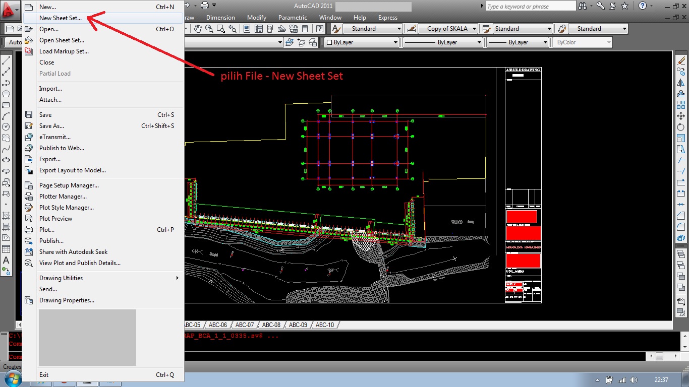 Cara Mencetak atau Print dengan cepat di AUTOCAD semua versi ( 2002 ...