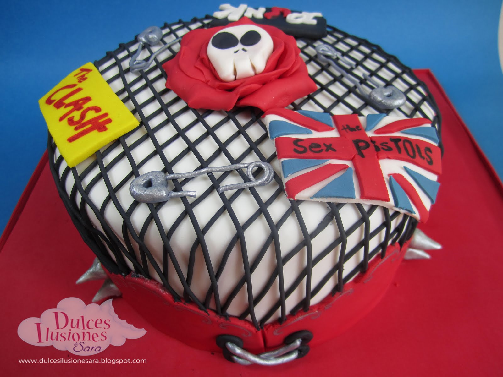 Atrapazucar: Tarta PUNK o Punk cake