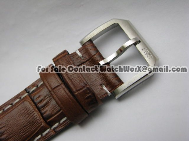 WatchWorx: New IWC 20MM Leather Deployment Buckle for IWC Schaffhausen ...