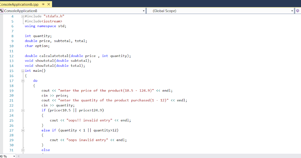 Learn C++: Program to calculate the total amount of money to be paid ...