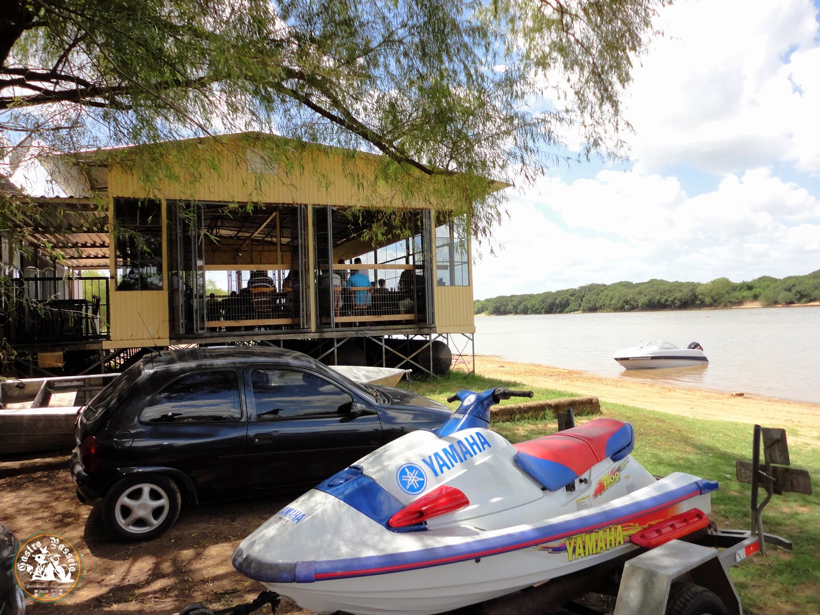 Gastro Passeio: Restaurante Flutuante Costaneira - Rio Pardo - RS