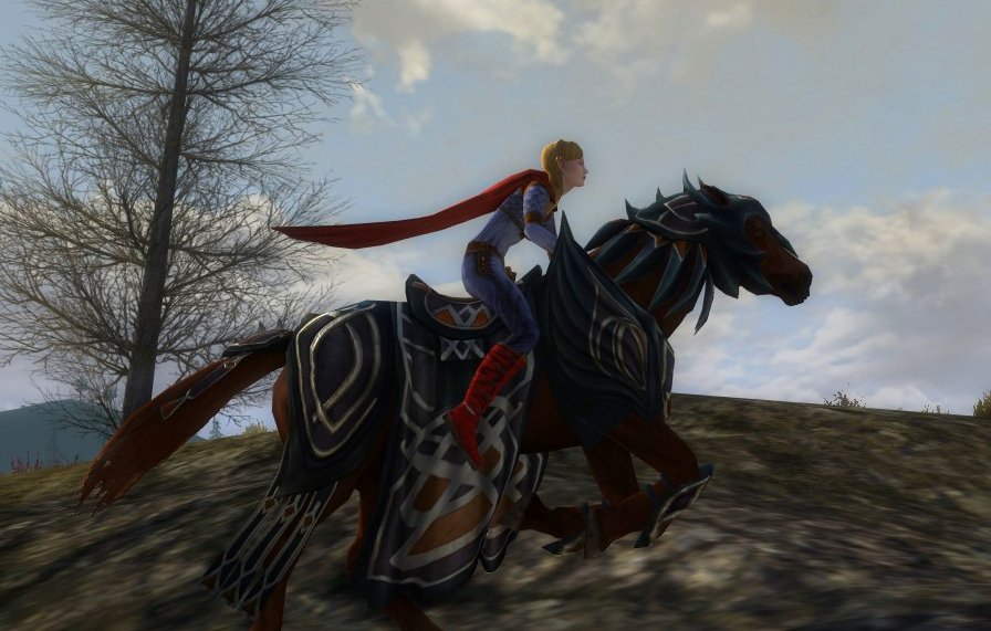 Supergirl of Lorien: Obsidian Steed