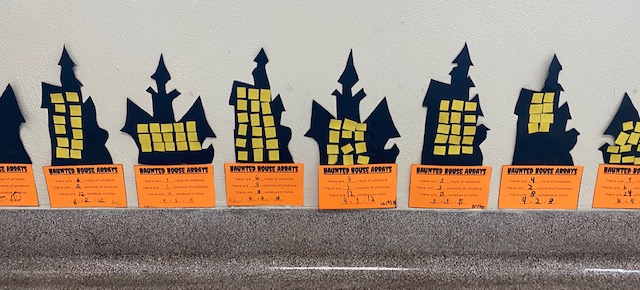 Third Grade's a Charm: Haunted House Arrays