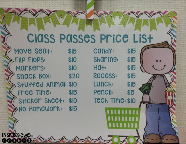 Positive Classroom Management and Incentives Ideas - Inspired Owl's Corner