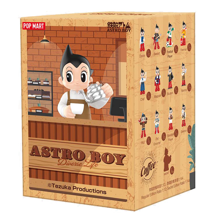 Pop Mart Barista Licensed Series Astro Boy Diverse Life Series Figure ...