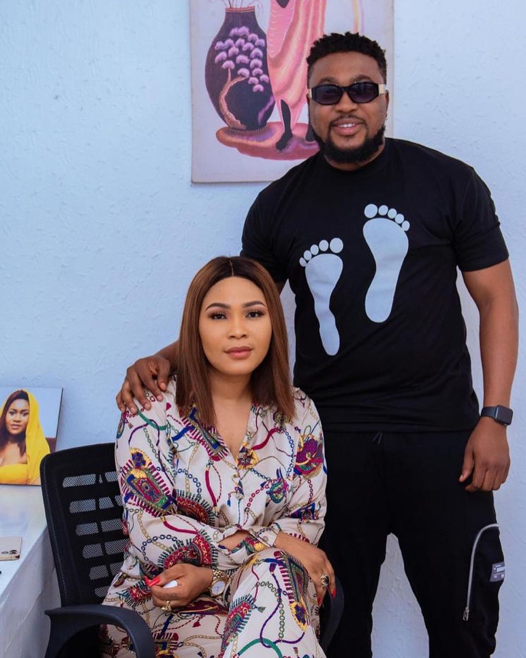 Picture of Nosa Rex and Francis Sharon