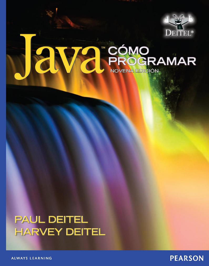 Cómo programar en Java, 9na Edición – Paul Deitel | FreeLibros