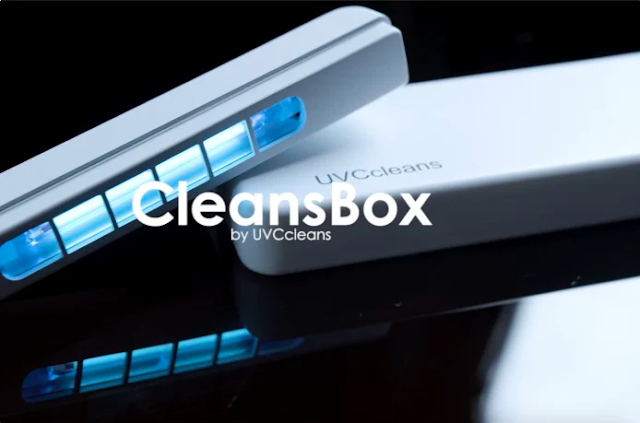 kbarockshop: CleansBox: World's First UVC Mask Sterilizer