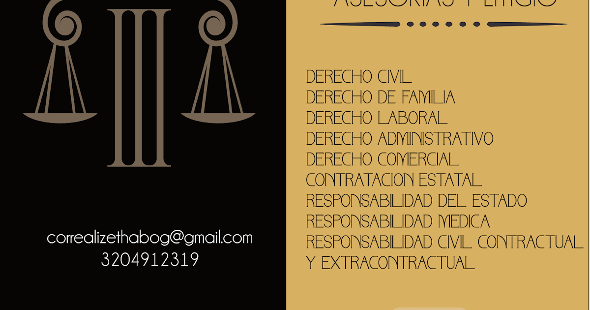 ASESORÍAS Y LITIGIO ABOGADA LIZETH CORREA