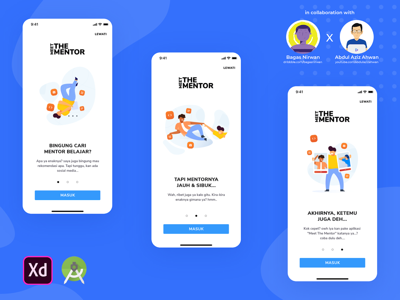 Create a Modern Onboarding Walkthrough Screen Mentor App UI Design ... Create a Modern Onboarding Walkthrough Screen Mentor App UI Design ...