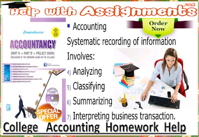 Accounting Assignment Help: Help with Assignments Portal Offers College ...