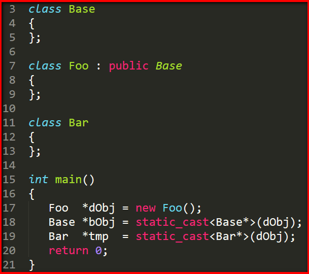 static_cast conversion - 1 ~ C++ Learning Tutorials