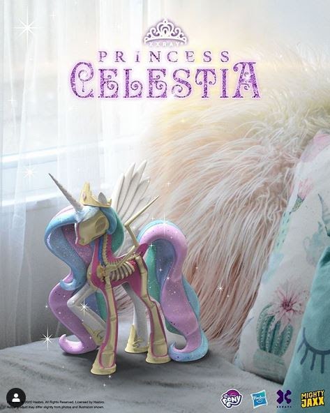 Equestria Daily - MLP Stuff!: High-End Celestia X-Ray Figure Coming ...